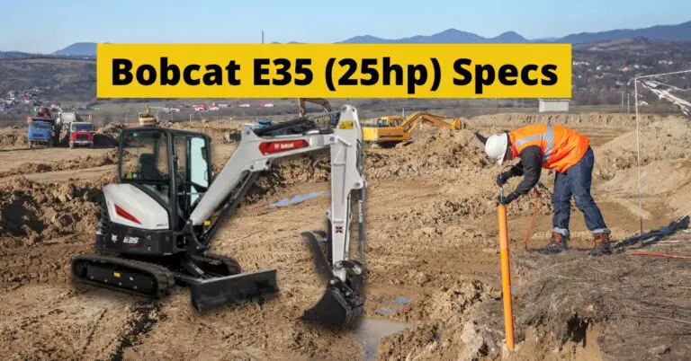 E35 Bobcat Specs (25 HP): Compact Excavator Features - Construction ...